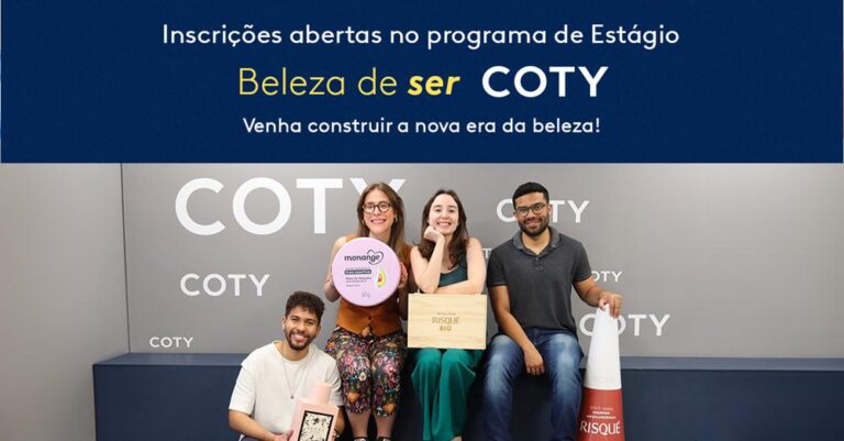 Multinacional Coty lança no Brasil novo Programa de Estágio - Revista ...