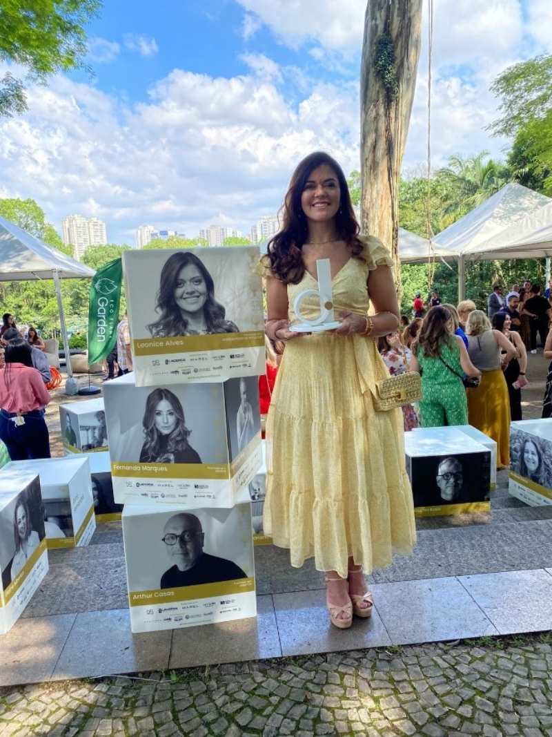 Arquiteta Leonice Alves vence 4 prêmios do setor em 2023 - Revista Sacada