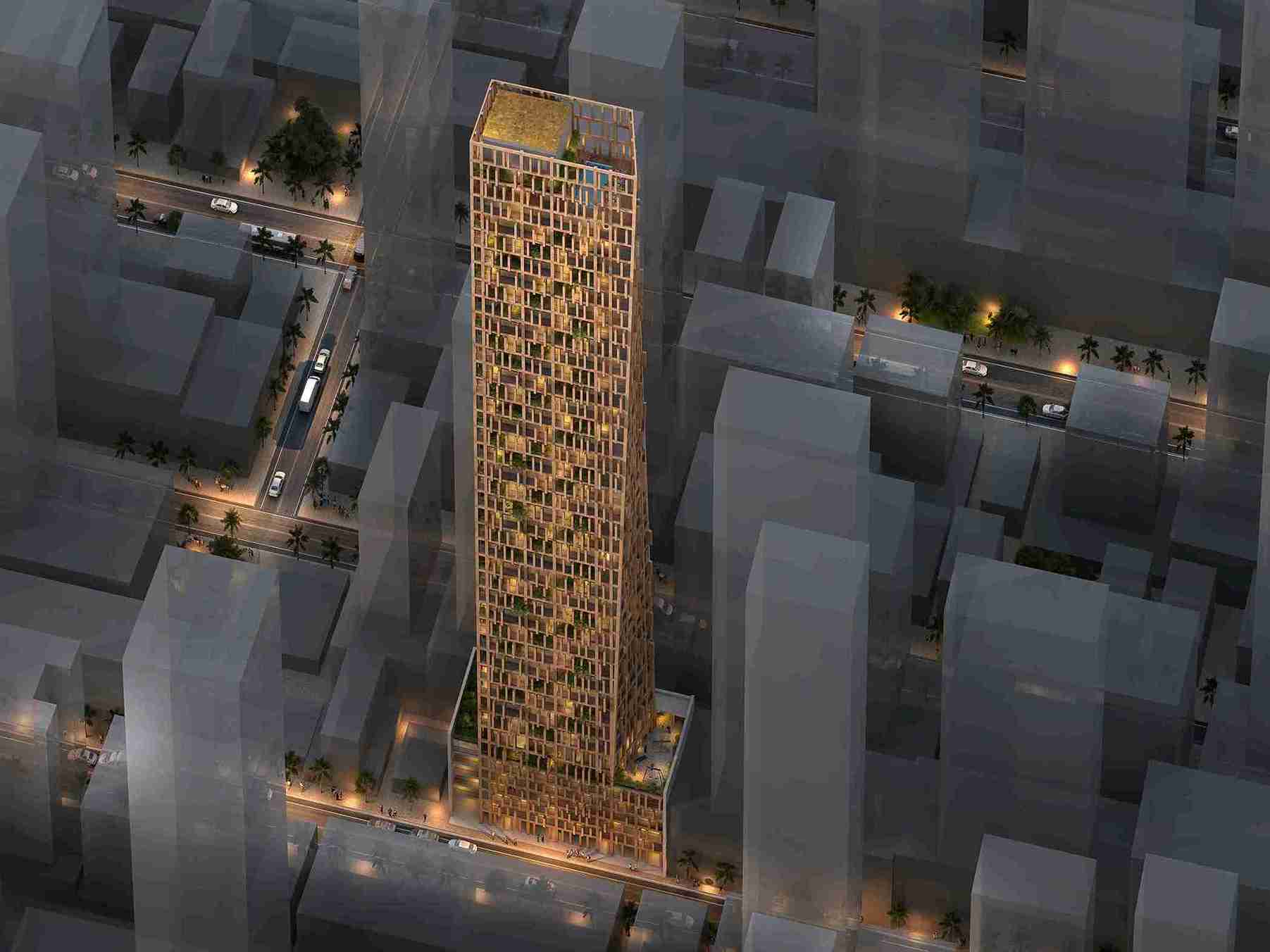 Primeiro projeto de 'edifício árvore' do país traz água filtrada de ...